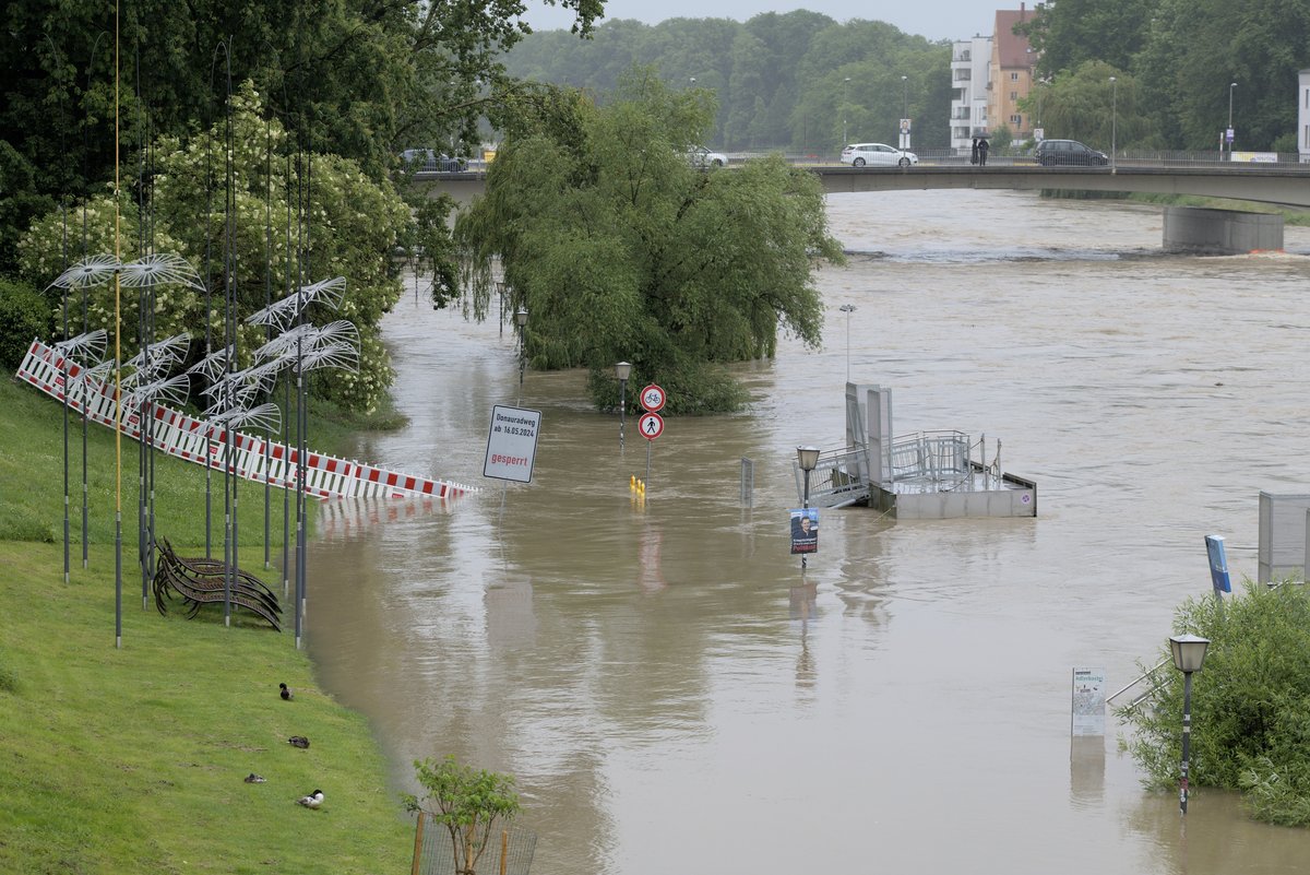 On the flood situation in southern Germany: GFZ