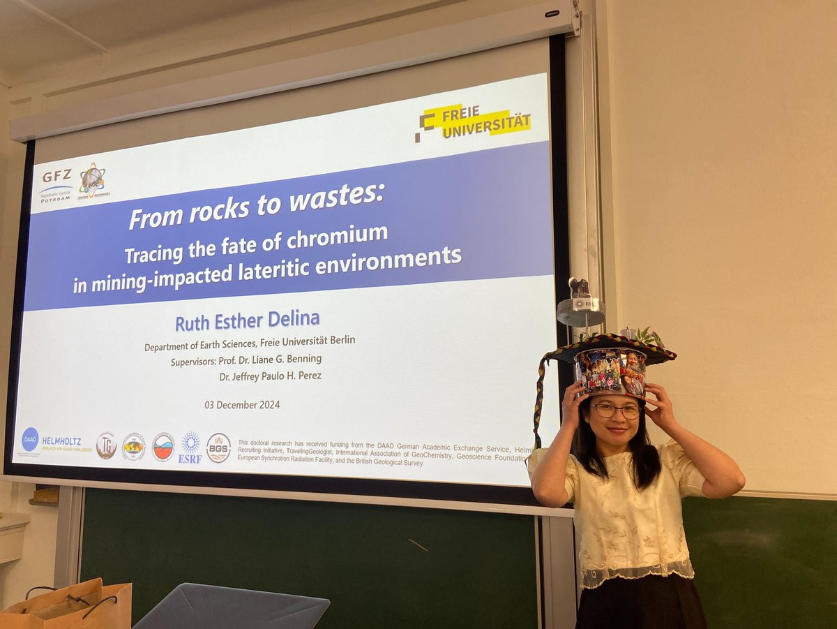Ruth Esther Delina has defended her PhD: GFZ