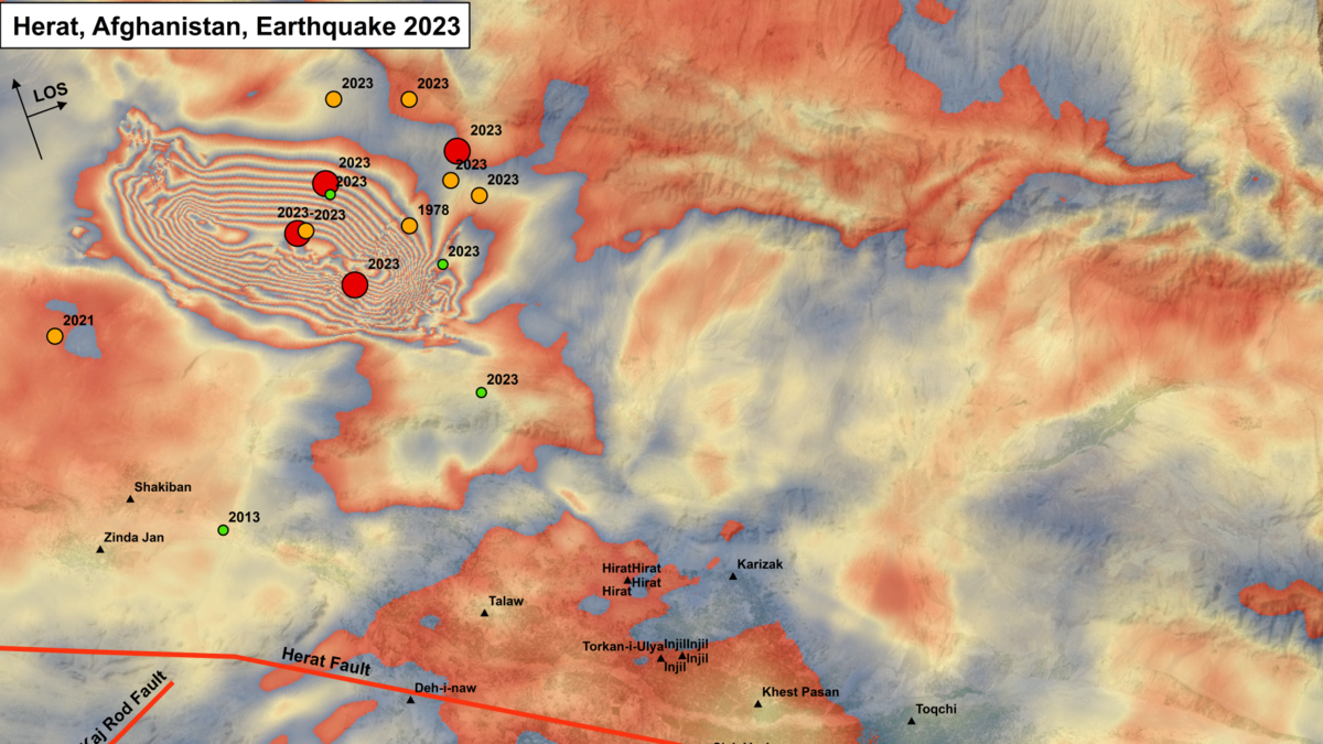 A series of destructive earthquakes strikes northwestern Afghanistan: GFZ