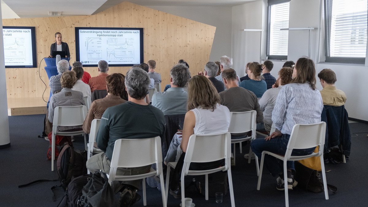 Dr. Elena Chabab presents at Groundwater salinisation colloquium: GFZ