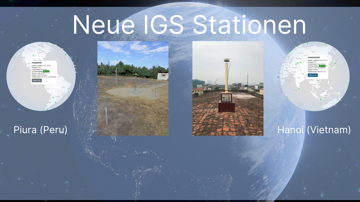 Two new IGS stations: GFZ