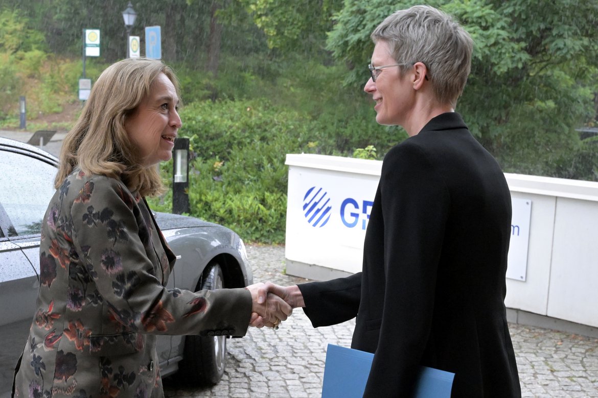 Norwegian Ambassador HE Laila Stenseng visits GFZ: GFZ