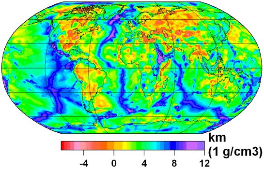 Density Structure of the Earth: GFZ