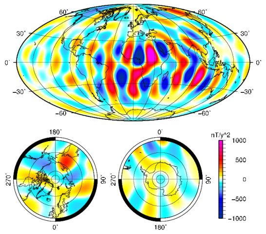 Geomagnetische Feldmodelle: GFZ