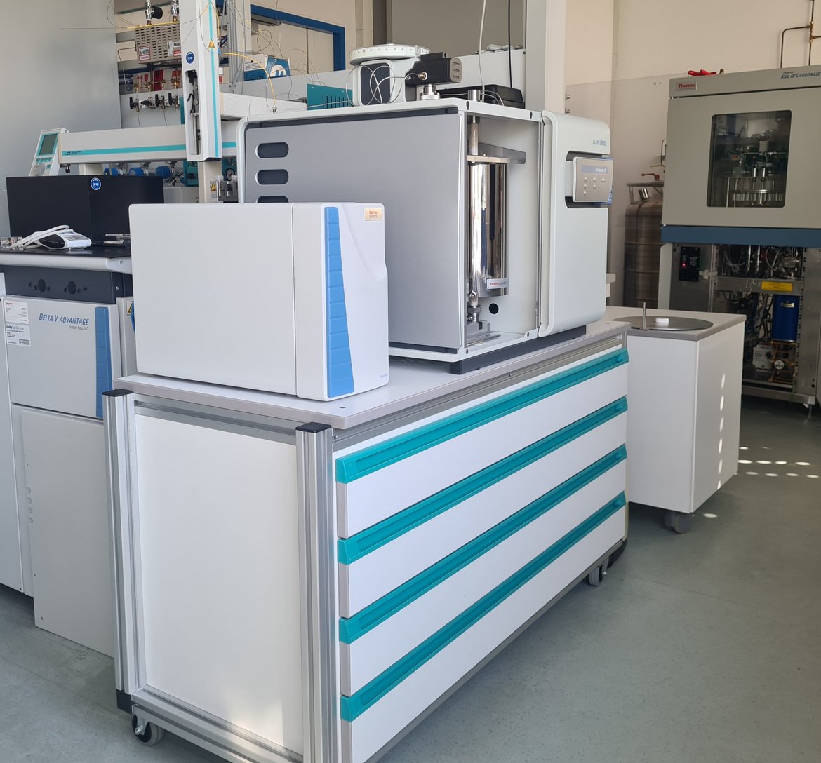 Stabile Isotope Labor für Sedimente und Wasser: GFZ